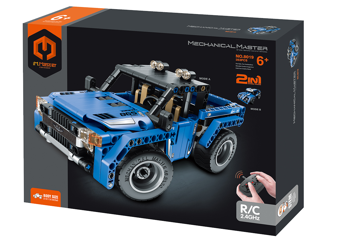 R/C pickup suv 2 IN 1-353PCS – iM.Master