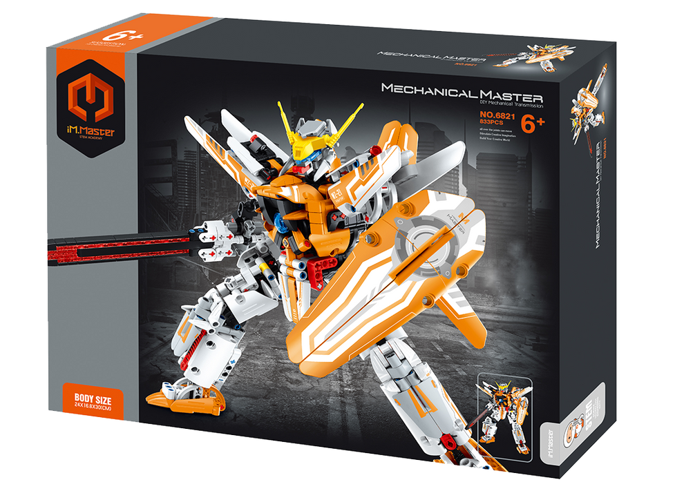 Mech Warrior Orange – iM.Master
