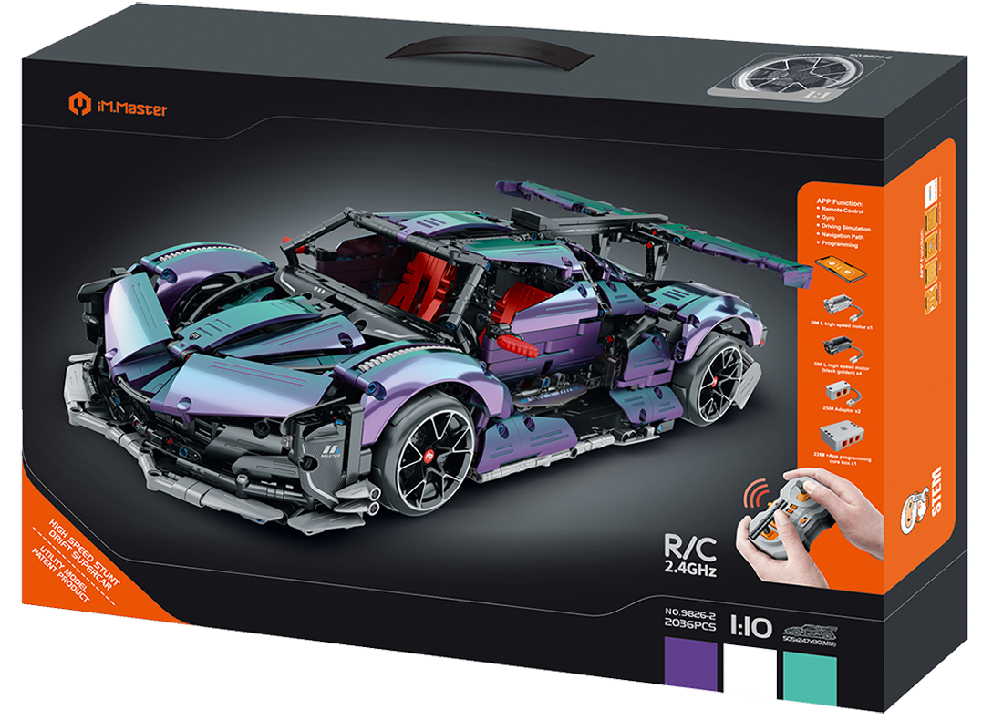 iM.Master - Cutting-edge building blocks, Cars, Robots and more.