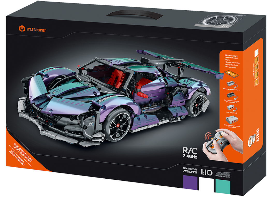 iM.Master - Cutting-edge building blocks, Cars, Robots and more.